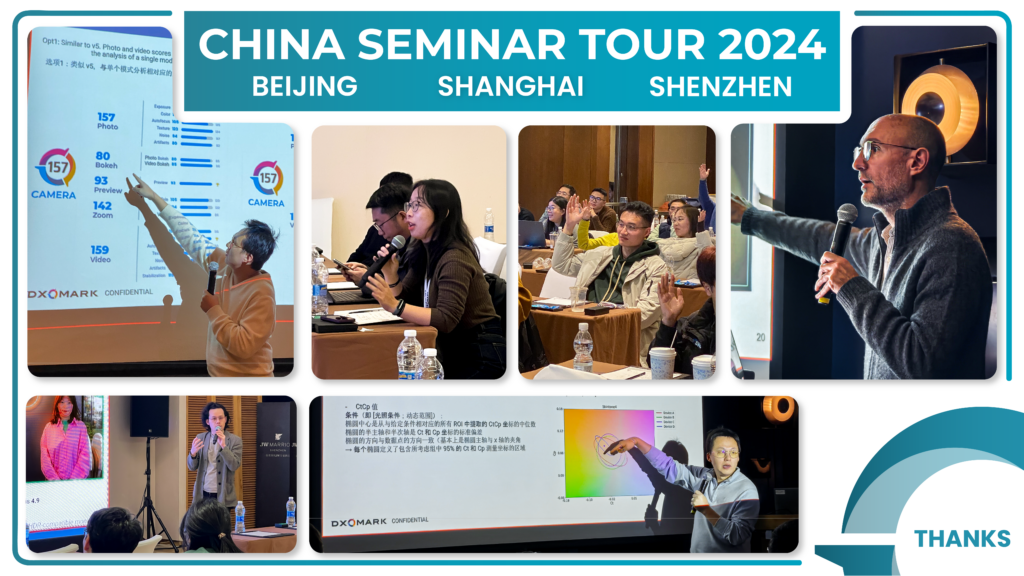 DXOMARK Seminar in China - DXOMARK - Imaging Quality Test & Solutions